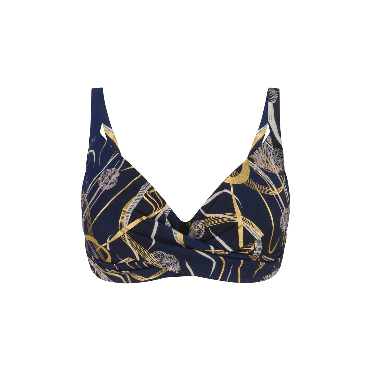 Laguna Foil Underwired Bikini Top Gold – Seaspray Swimwear